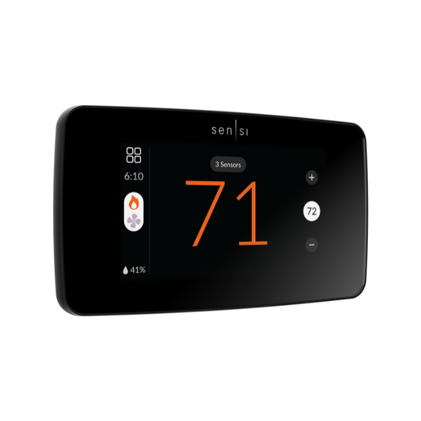 Sensi Touch 2, Black with Smart Savers – DTE Energy Marketplace | Energy Efficiency Store